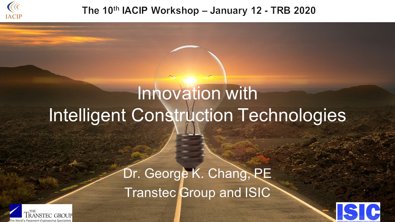 Innovation with Intelligent Construction Technologies - Intelligent ...