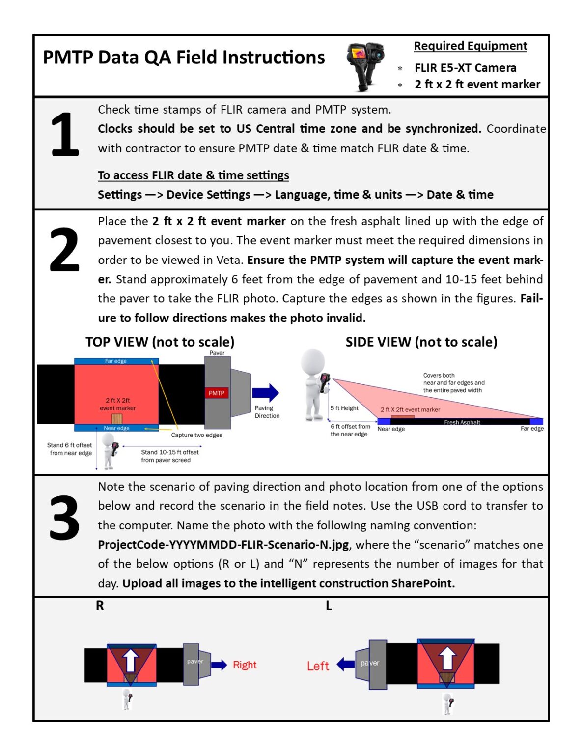 FLIR Quick Reference - Intelligent Construction Technology