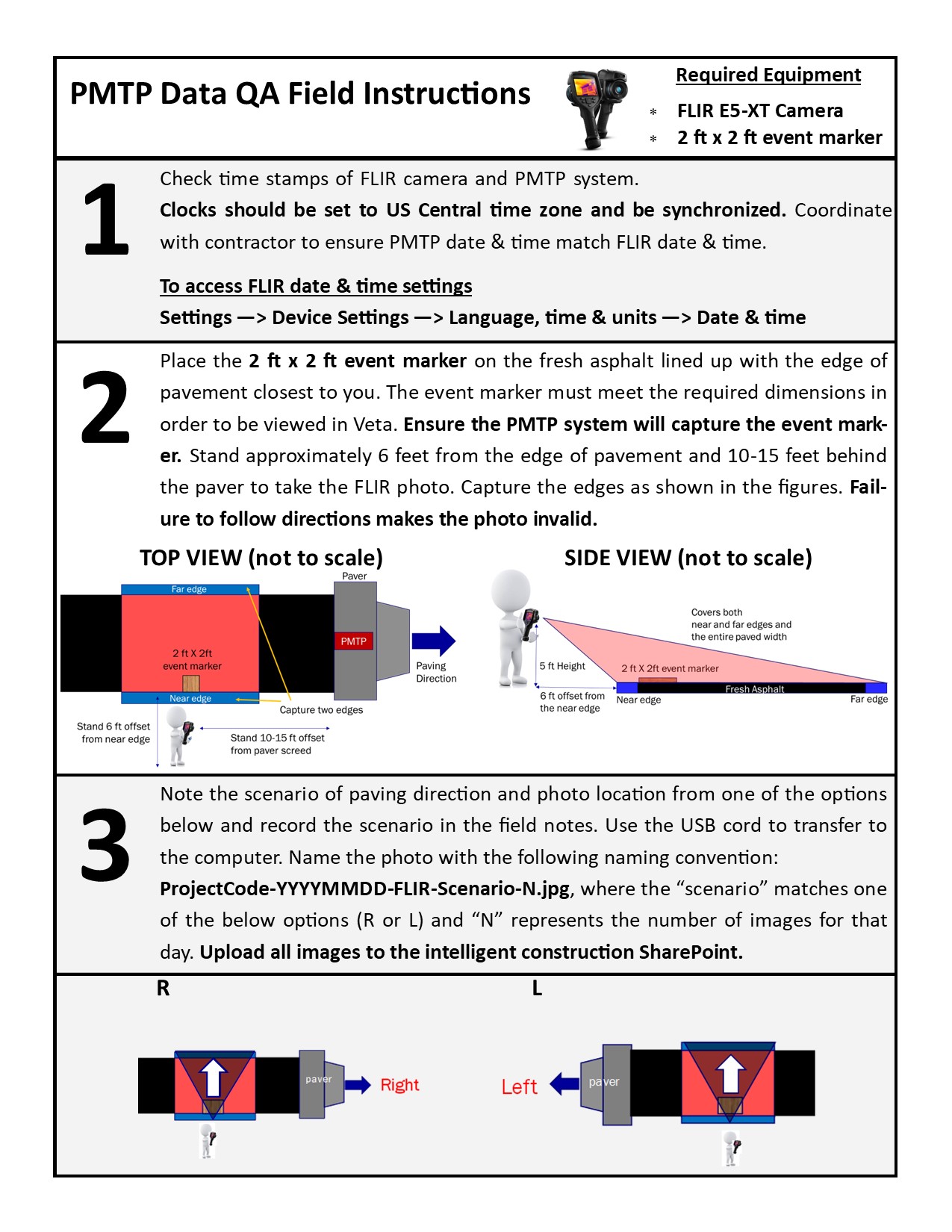 FLIR Quick Reference - Intelligent Construction Technology